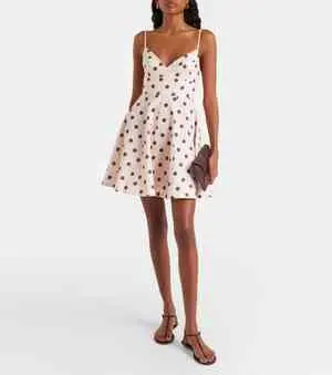 Zimmermann Polka-dot Mini Dress