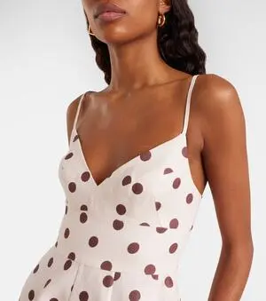 Zimmermann Polka-dot Mini Dress