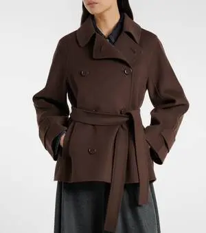 Max Mara Louise Virgin Wool Jacket - Brown