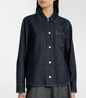 Max Mara Enfasi Denim Shirt - Blue