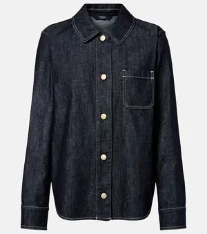 Max Mara Enfasi Denim Shirt - Blue