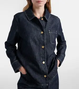Max Mara Enfasi Denim Shirt - Blue
