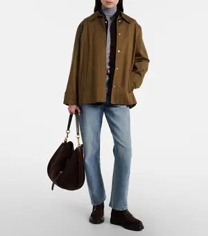 Staud Henry Shearling-lined Suede Combat Boots