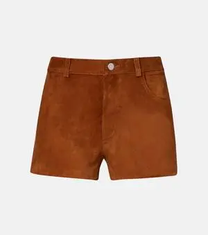 Stouls Roxie Suede Shorts - Brown