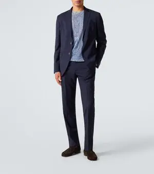 Etro Wool Slim Pants