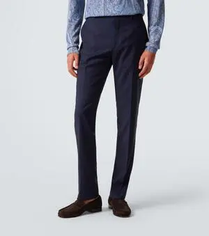 Etro Wool Slim Pants