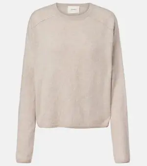 LISA YANG Lexia Cashmere Sweater Beige