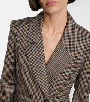 Veronica Beard Claude Checked Blazer - Multicoloured