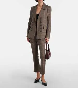 Veronica Beard Claude Checked Blazer