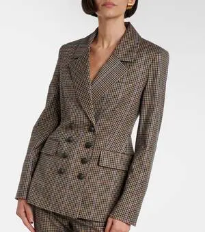 Veronica Beard Claude Checked Blazer