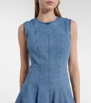 Simkhai Bowen Denim Maxi Dress