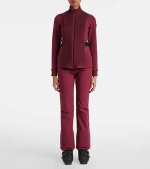 Fusalp Meryl Quilted Technical Jacket - Burgundy