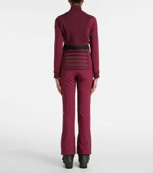 Fusalp Meryl Quilted Technical Jacket - Burgundy