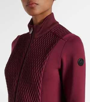 Fusalp Meryl Quilted Technical Jacket - Burgundy