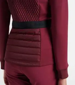 Fusalp Meryl Quilted Technical Jacket - Burgundy