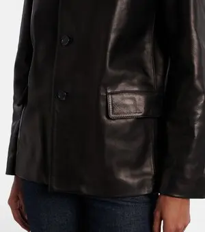 NILI LOTAN Tristan Leather Jacket