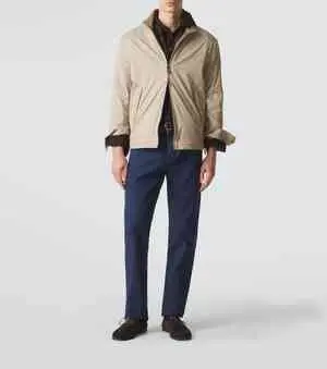 Canali Nuvola Reversible Blouson Jacket