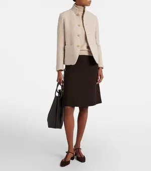 AQUAZZURA Sorbonne 35 Suede Pumps - Brown