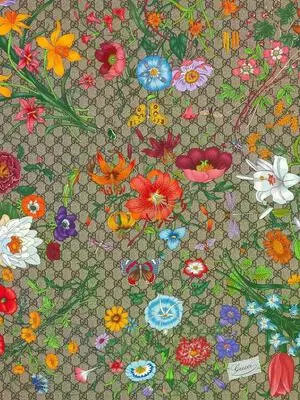 Gucci Gg Flora Scarf