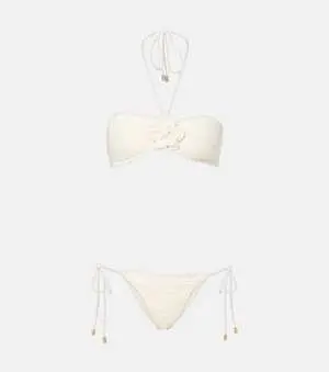 Zimmermann Awaken Crochet Bikini - White