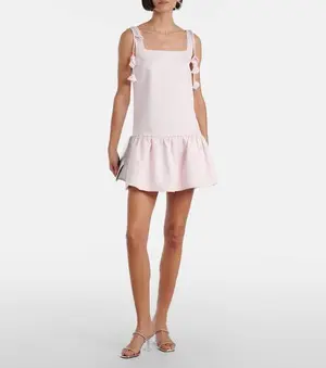 SELF-PORTRAIT Taffeta Minidress