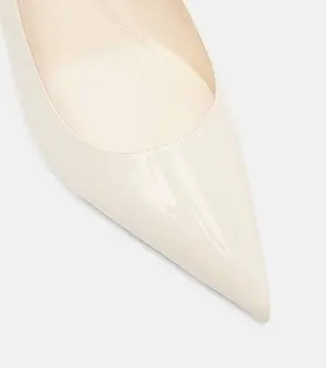 Paris Texas Lidia 70 Leather Slingback Pumps