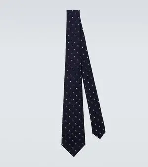 Giorgio Armani Silk Neck Tie - Blue