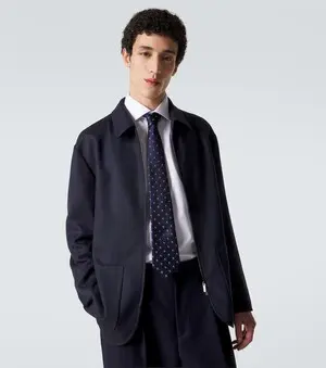 Giorgio Armani Silk Tie - Blue