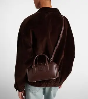 Miu Miu Arcadie Leather Tote Bag