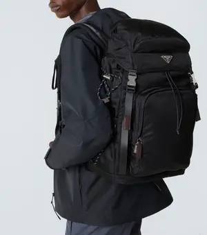 Prada Speedrock Re-nylon Backpack - Black