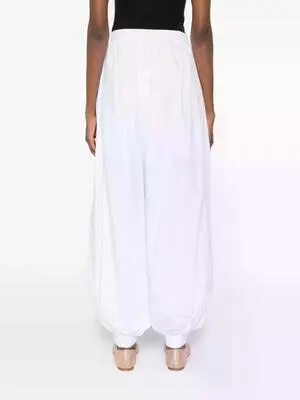ROTATE BY BIRGER CHRISTENSEN Tapered Trousers - White