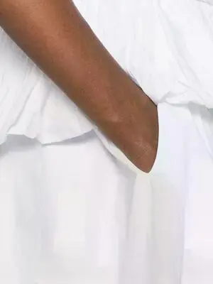 ROTATE BY BIRGER CHRISTENSEN Tapered Trousers - White