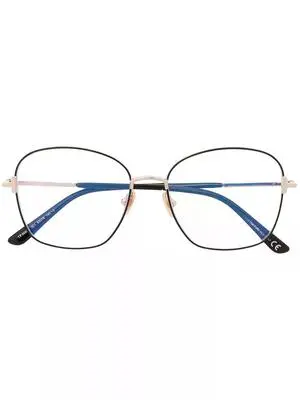 TOM FORD Round-frame Glasses - Gold
