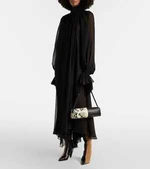 Khaite Kye Paneled Shoulder Bag - Multicoloured