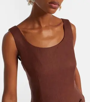 Posse Sabine Linen Top