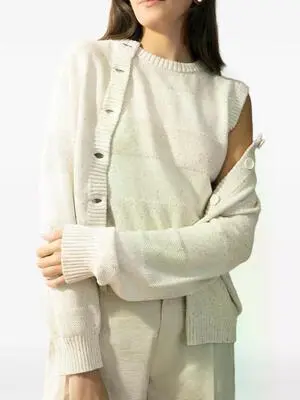 Brunello Cucinelli Striped-pattern Tank Top
