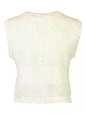 Brunello Cucinelli Striped-pattern Tank Top