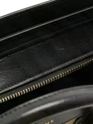 Celine Leather Tote Bag - Black