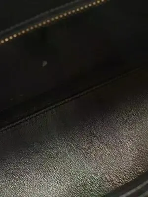 Celine Leather Tote Bag - Black