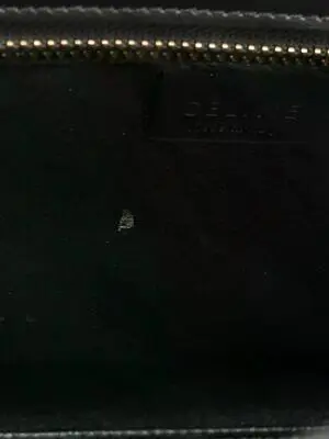 Celine Leather Tote Bag - Black