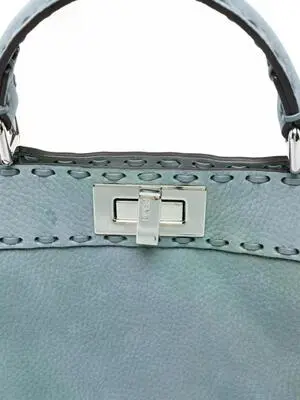 Fendi Small Peekaboo Iseeu Tote Bag - Blue