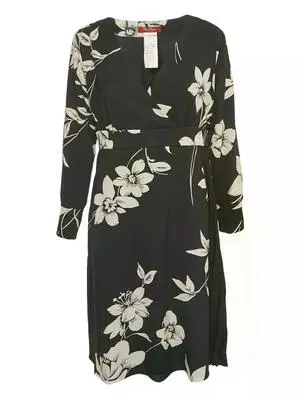 Max Mara Floral-print Midi Dress