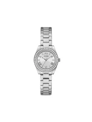 Guess Silver Tone Watches For Women