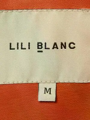 LILI BLANC Vintage Faux Leather Pants Suit