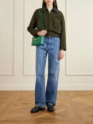 Bottega Veneta Intrecciato Leather Tote - Green