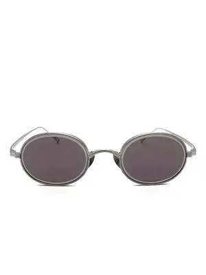 KAME MANNEN Oval-frame Sunglasses - Grey