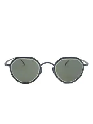 KAME MANNEN Kmn 1231 Geometric Sunglasses - Black