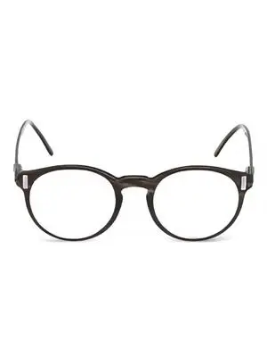 HOFFMANN & RATHBONE Round Frame Eyeglasses - Brown
