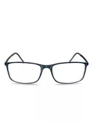 SILHOUETTE Rectangle Frame Glasses - Blue