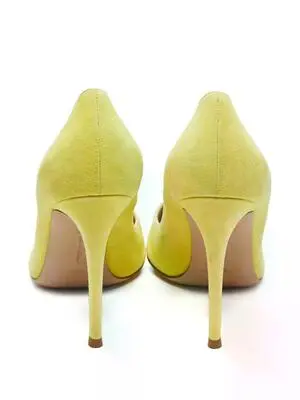 GIANVITO ROSSI Suede Heel Pumps
